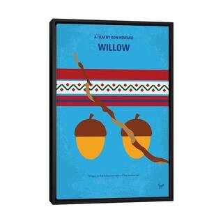iCanvas "My Willow Minimal Movie Poster" by Chungkong Framed Canvas Print - Bed Bath & Beyond ...